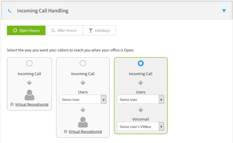 Incoming Call Handling | PacketSky
