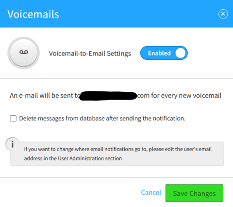 Voicemails | PacketSky